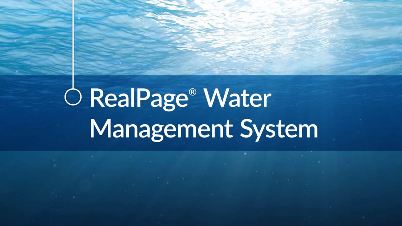 RealPage Water Management System (video) | RealPage